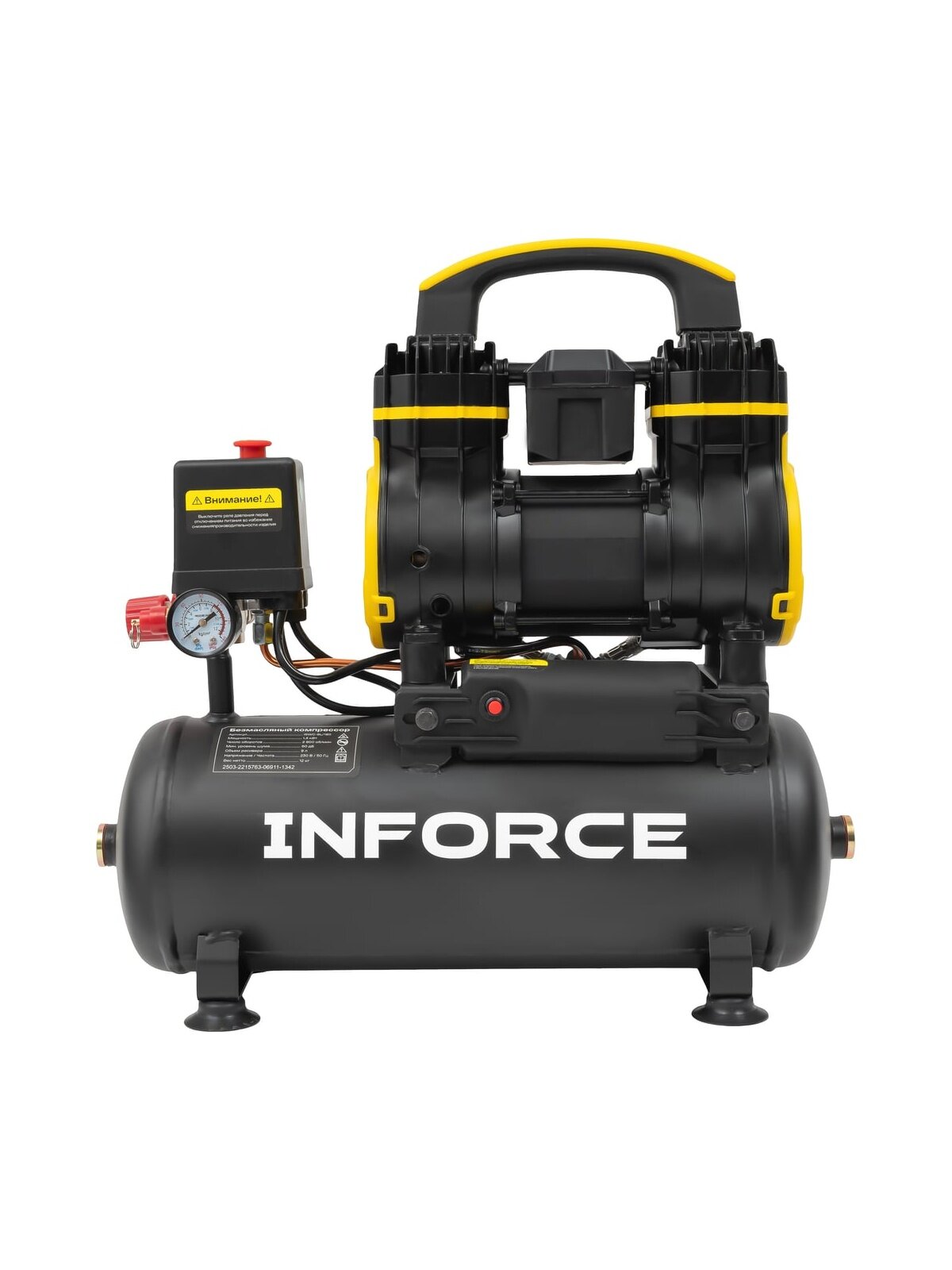 Безмасляный компрессор Inforce ISWC-9L/180