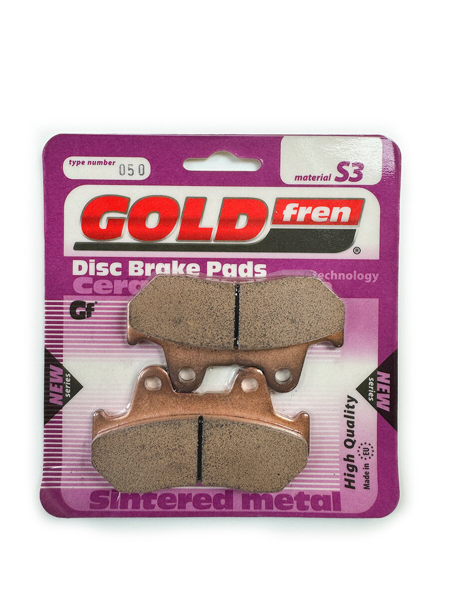 Колодки тормозные GOLDfren 050 S3 кросс TRW MCB512, SBS 542, EBC FA 69, Ferodo FDB 244 оригинал