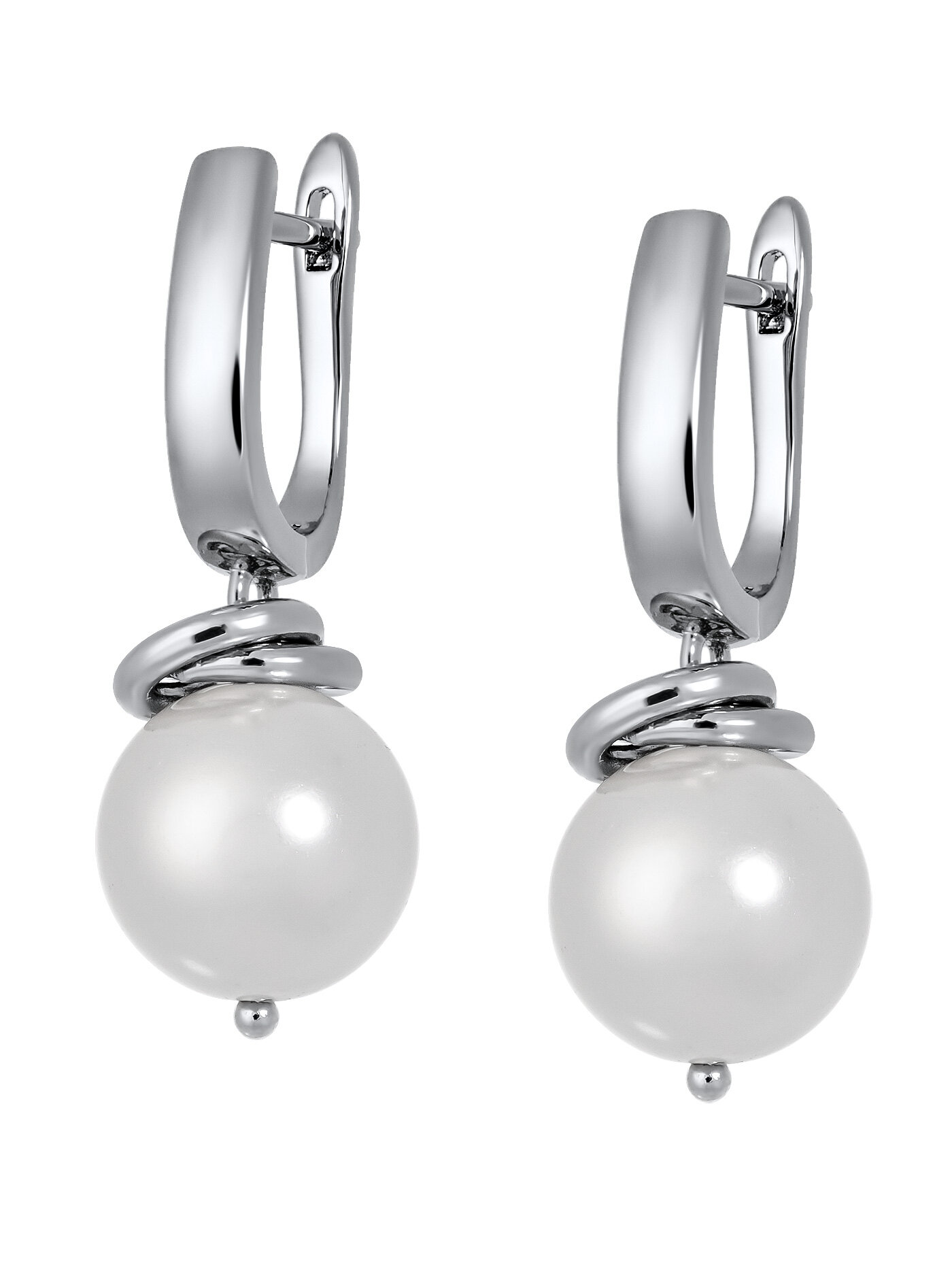 Серьги L'attrice, жемчуг имитация