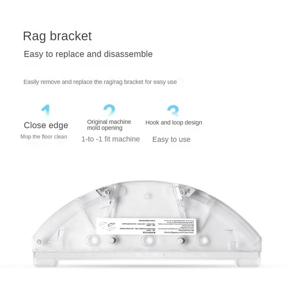 Для Roidmi Eve Plus Mop Holder Parts Mop Module Home Cleaning Бытовая техника (прозрачная)