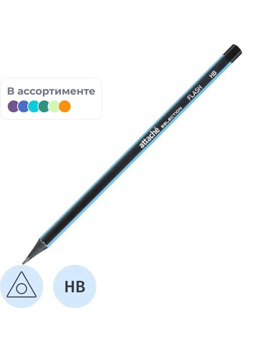 Чернографитный карандаш для творчества и учебы