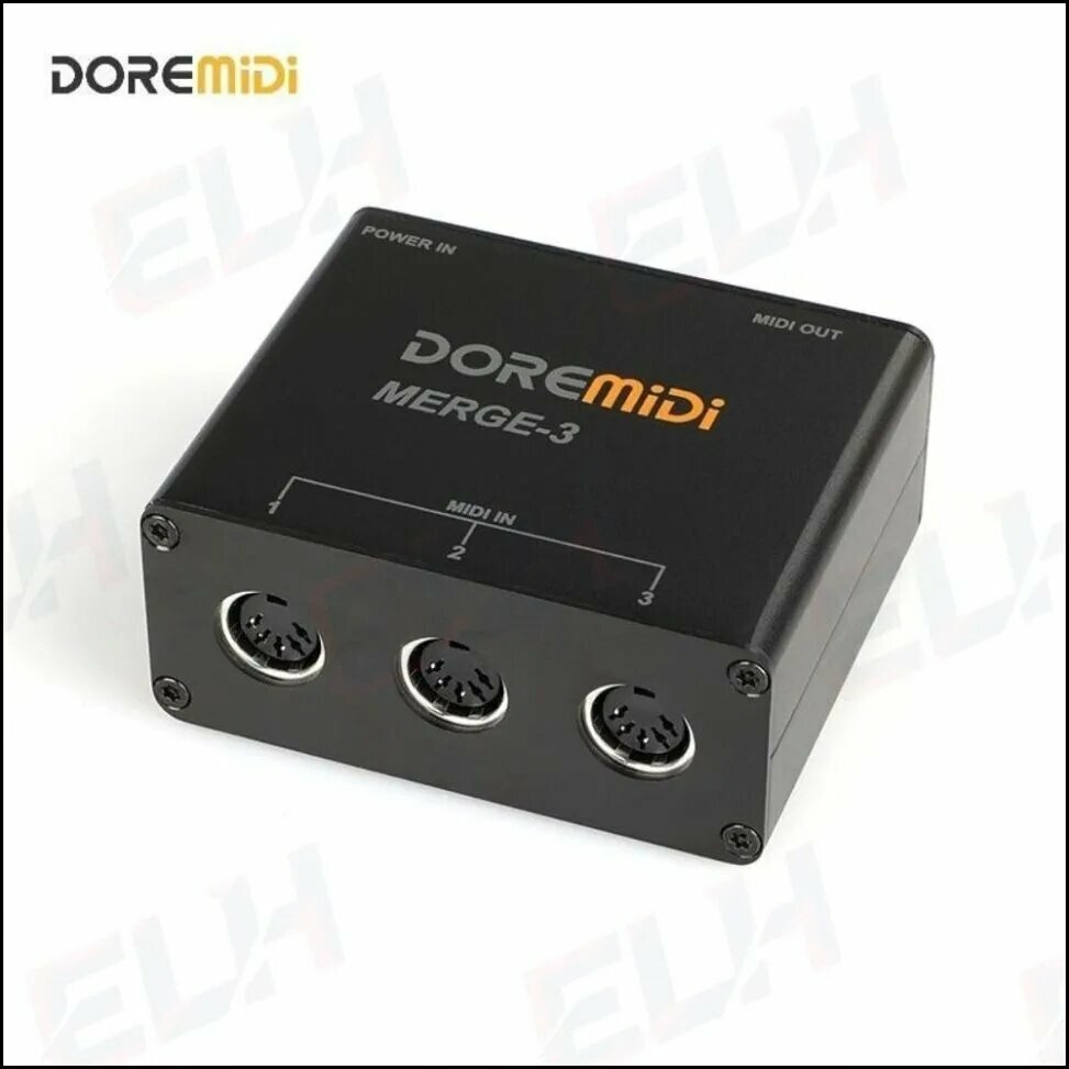 Бестселлер DOREMiDi MERGE3, MIDIмерджер для всех инструментов с поддержкой USBпитания