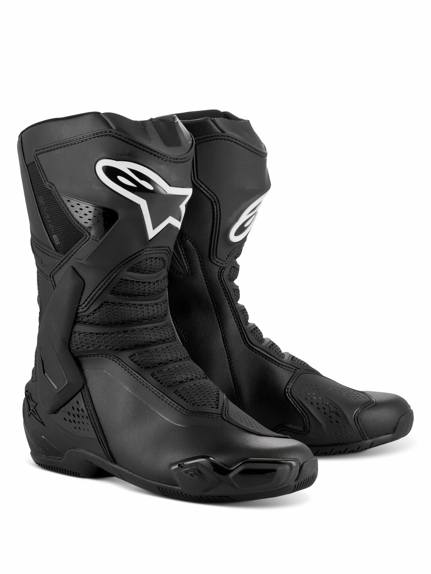 Мотоботы Мужские Спортивные Alpinestars SMX-6 V3 Black, 43