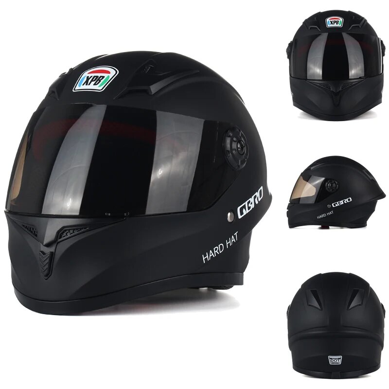 Новинка 2025 года, детский мотоциклетный крутой детский полный шлем, Черный, М, 3 Black tea lenses