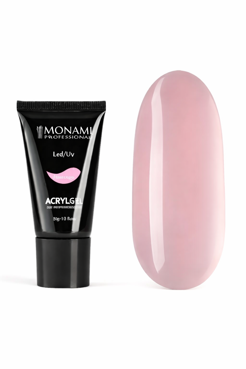 Акригель Monami "Flamingo", для наращивания ногтей, камуфлирующий