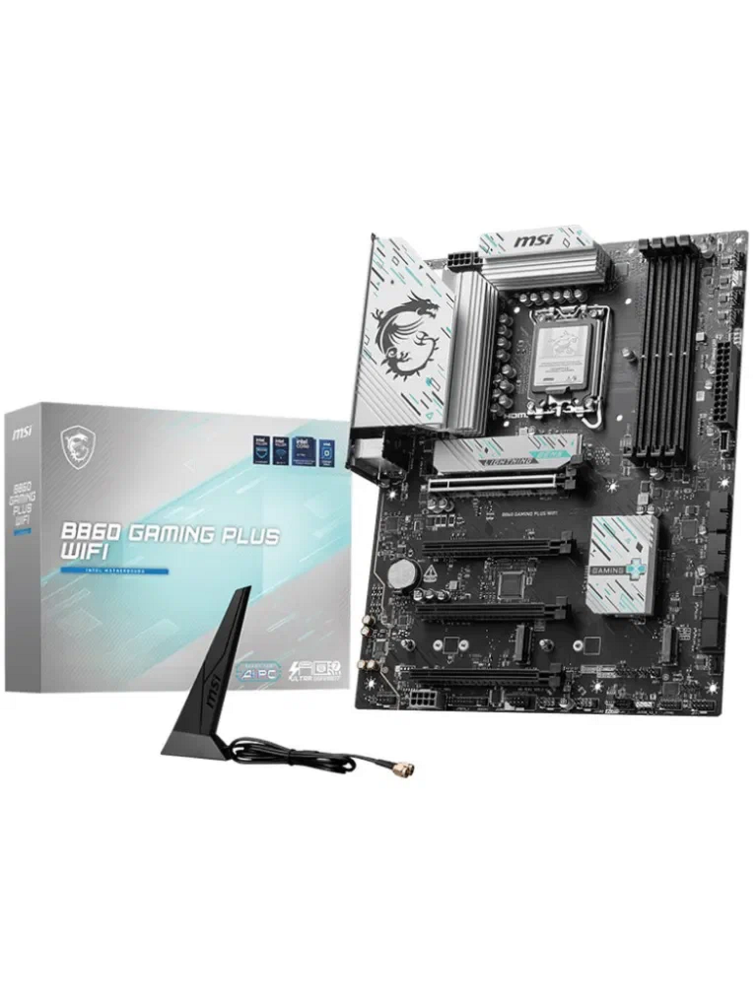 Материнская плата MSI B860 GAMING PLUS WIFI ATX LGA1851 Intel B860 4xDDR5 (256ГБ)