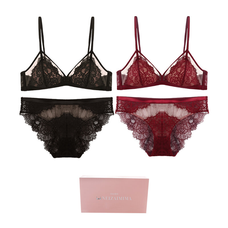 Комплект нижнего белья NEIZAIMIMA Black Burgundy