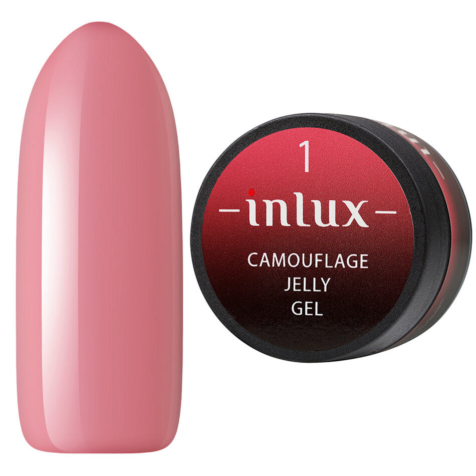 INLUX, Гель-желе CAMOUFLAGE JELLY GEL 1, 15 мл