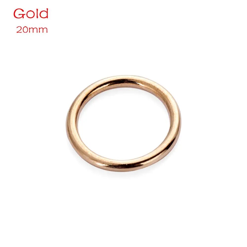 Золотое кольцо для сумки 20mm