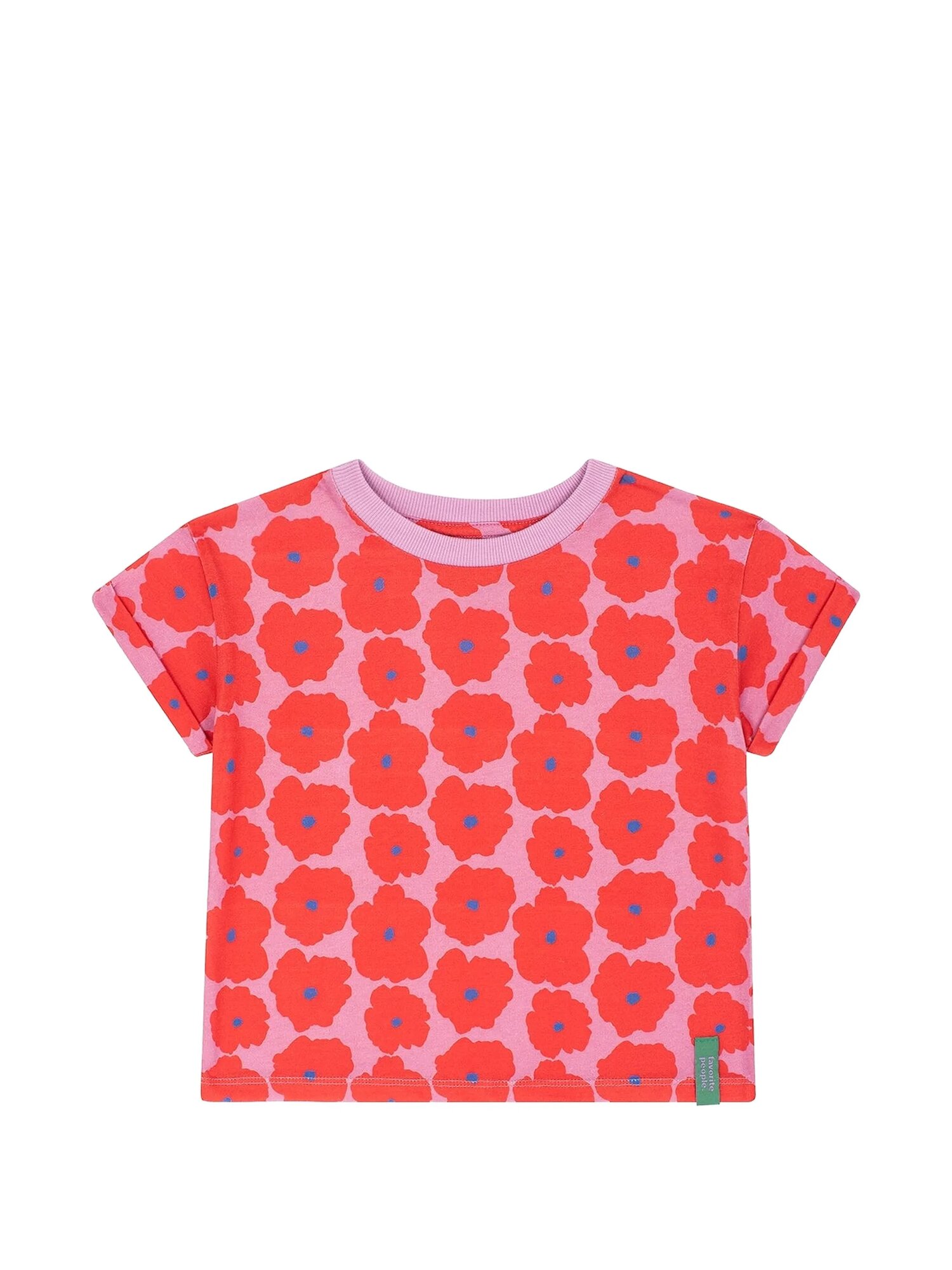 Футболка Napoli floral print T-shirt