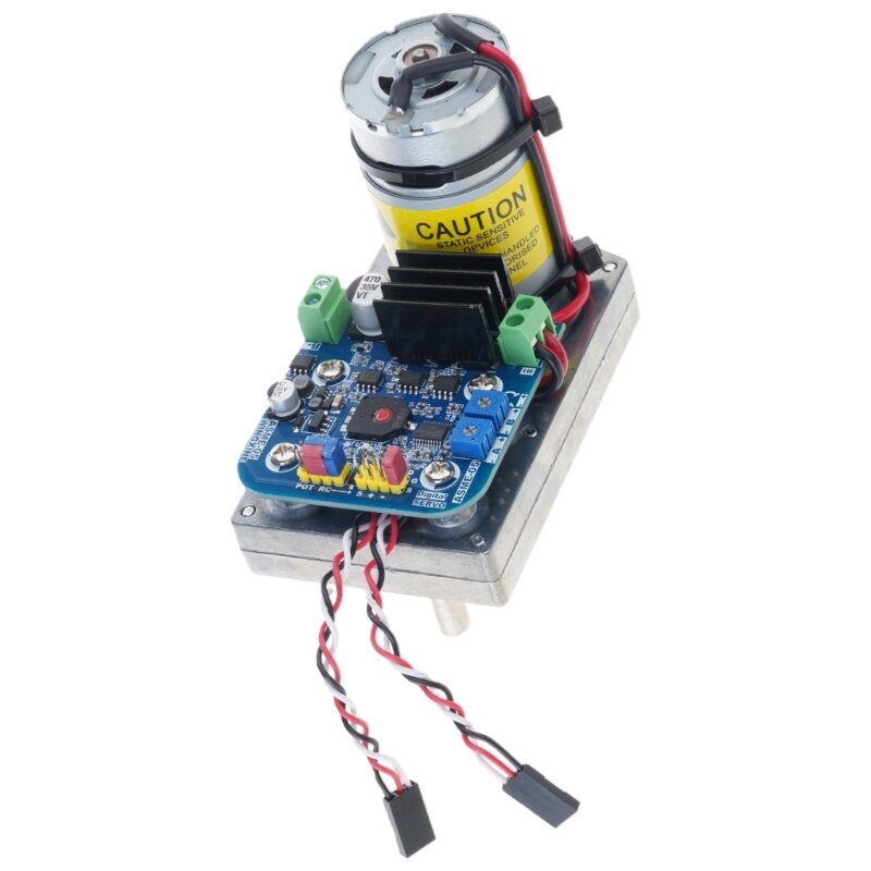 Сервопривод робота ASMC-04A Обеспечивает высокую мощность и крутящий момент, поддерживает сервопривод 12 В ~ 24 В 110kg. cm для большой механической руки робота