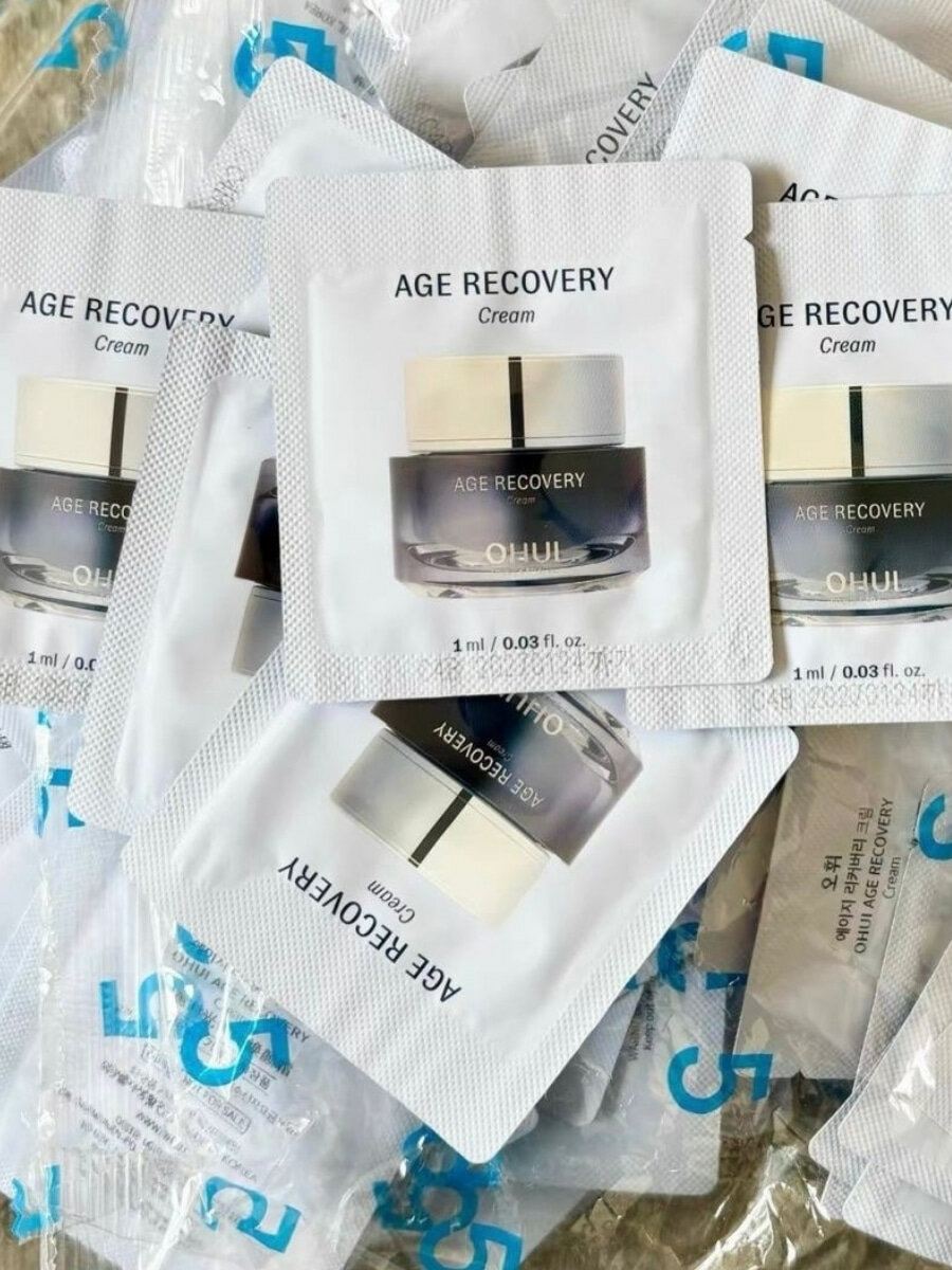 O HUI Крем для лица антивозрастной корейский люкс Ohui Age Recovery Cream (45шт*1мл)