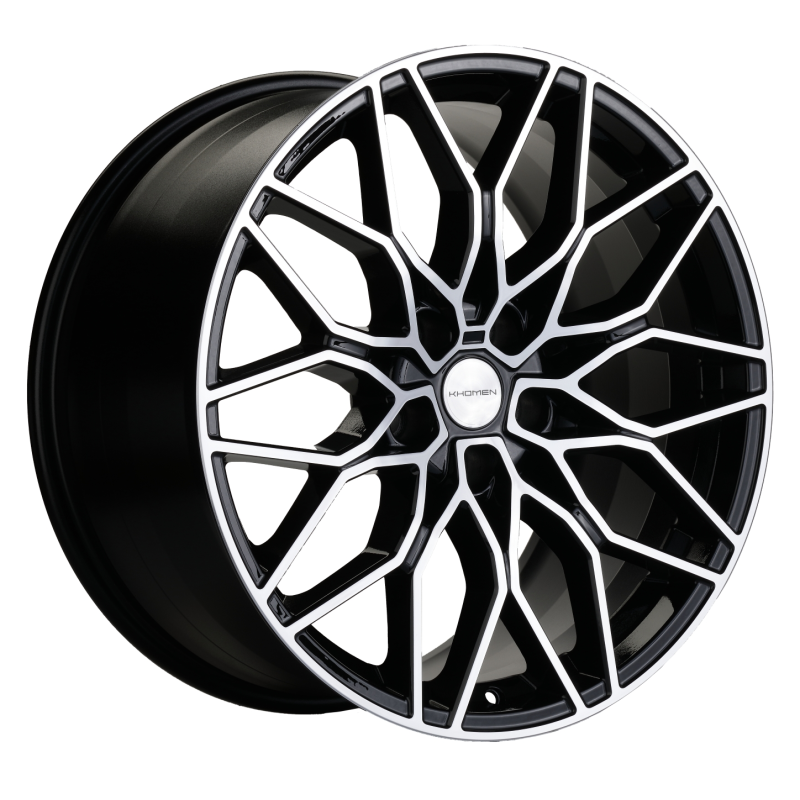 Диск колесный Khomen Wheels KHW1902 (C-E-S class) 8,5x19 5x112 Dia66.6 ET38 цвет Black-FP