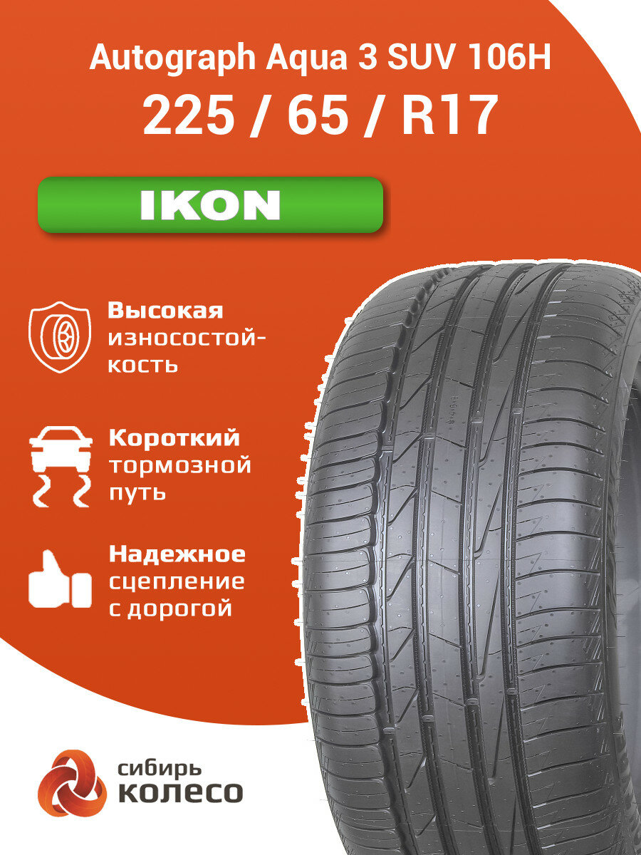 225/65R17 Ikon Autograph Aqua 3 SUV 106H
