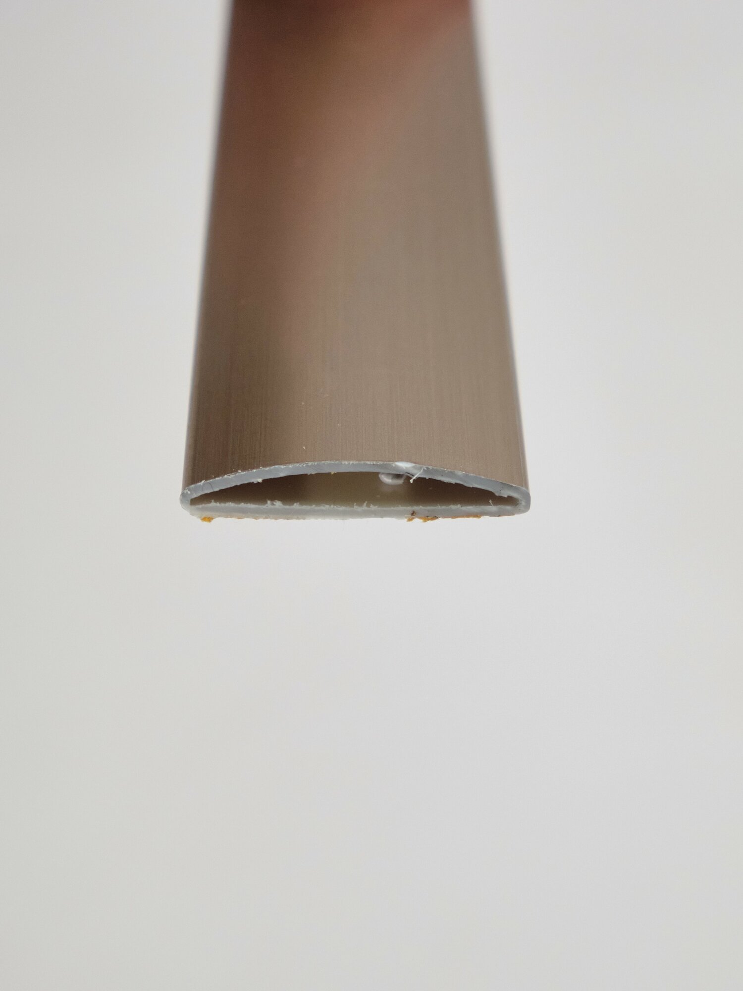 Профиль накладной 15.6740 полистирол "сталь" 50х8,5х1498 мм самоклеящийся 2 шт Хенке