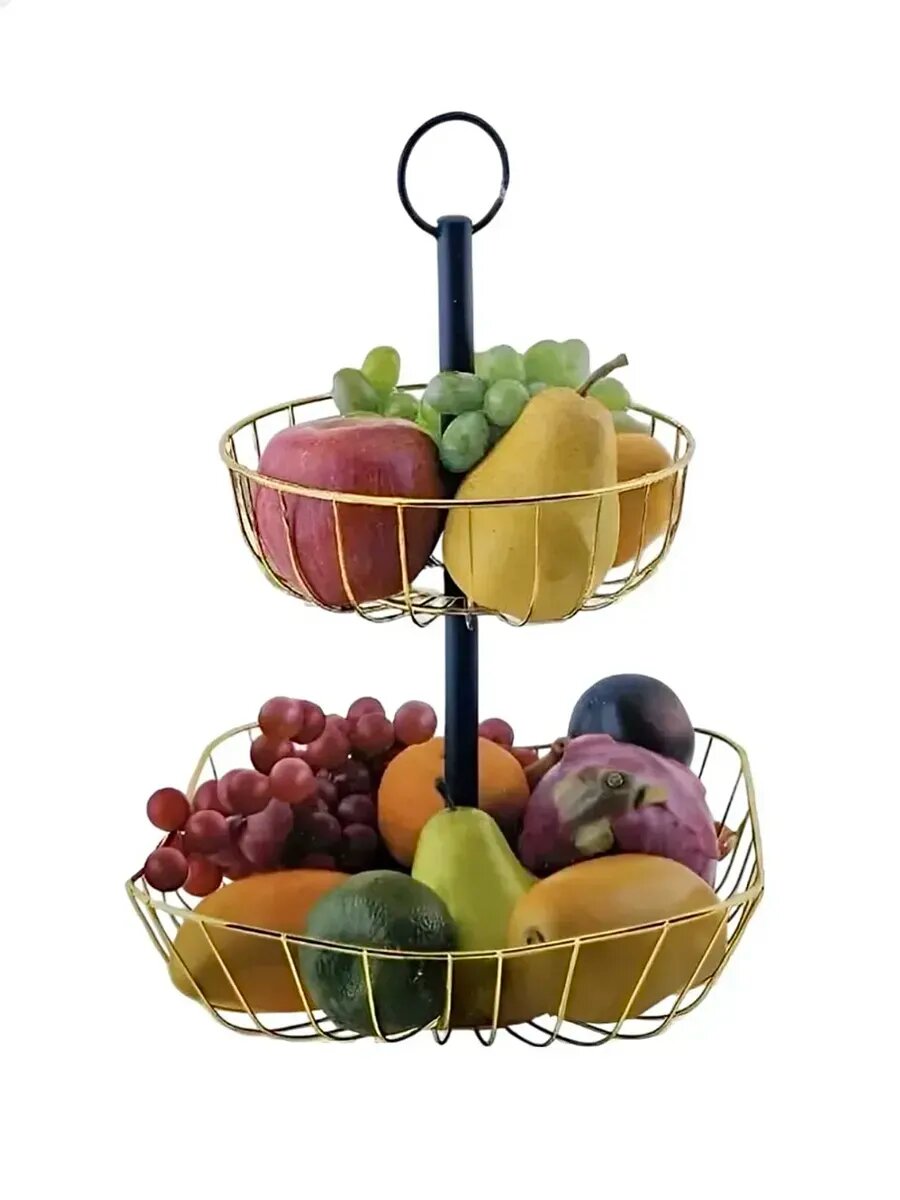 Фруктовница металлическая