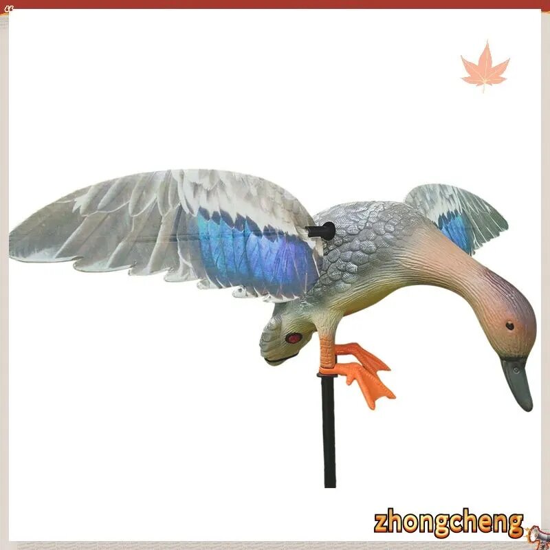 Чучело утки с подвижными крыльями, для охоты, из полиэтилена, размер 57,5*38 см, цвет Гусыня N9K