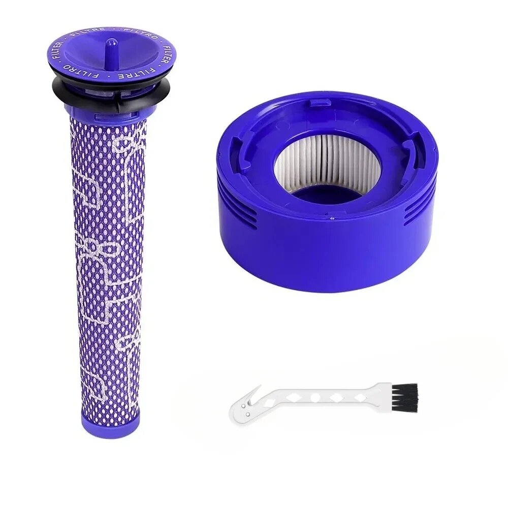 Фильтры для Dyson V7 V8 WINDNINJA, фиолетовый комплект