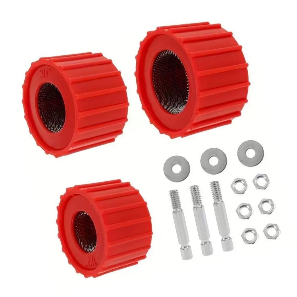 Щетки для чистки сантехники Щетки для чистки медных труб Щетки с витой проволокой и отверстиями, Аксессуары для ремонта автомобилей, просты в использовании