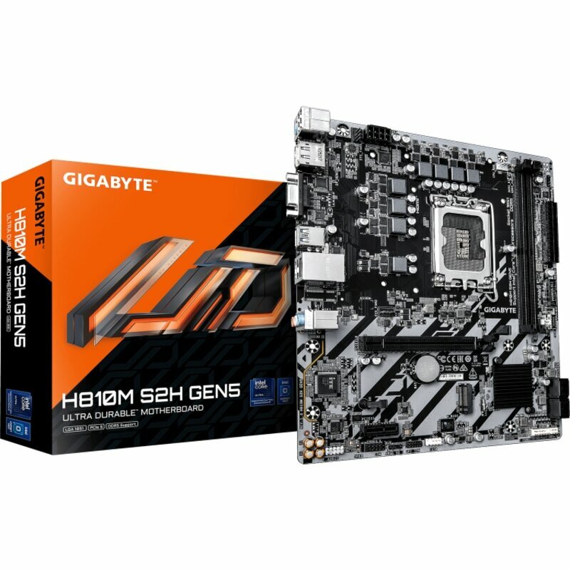Материнская плата Gigabyte H810M S2H GEN5, DDR5