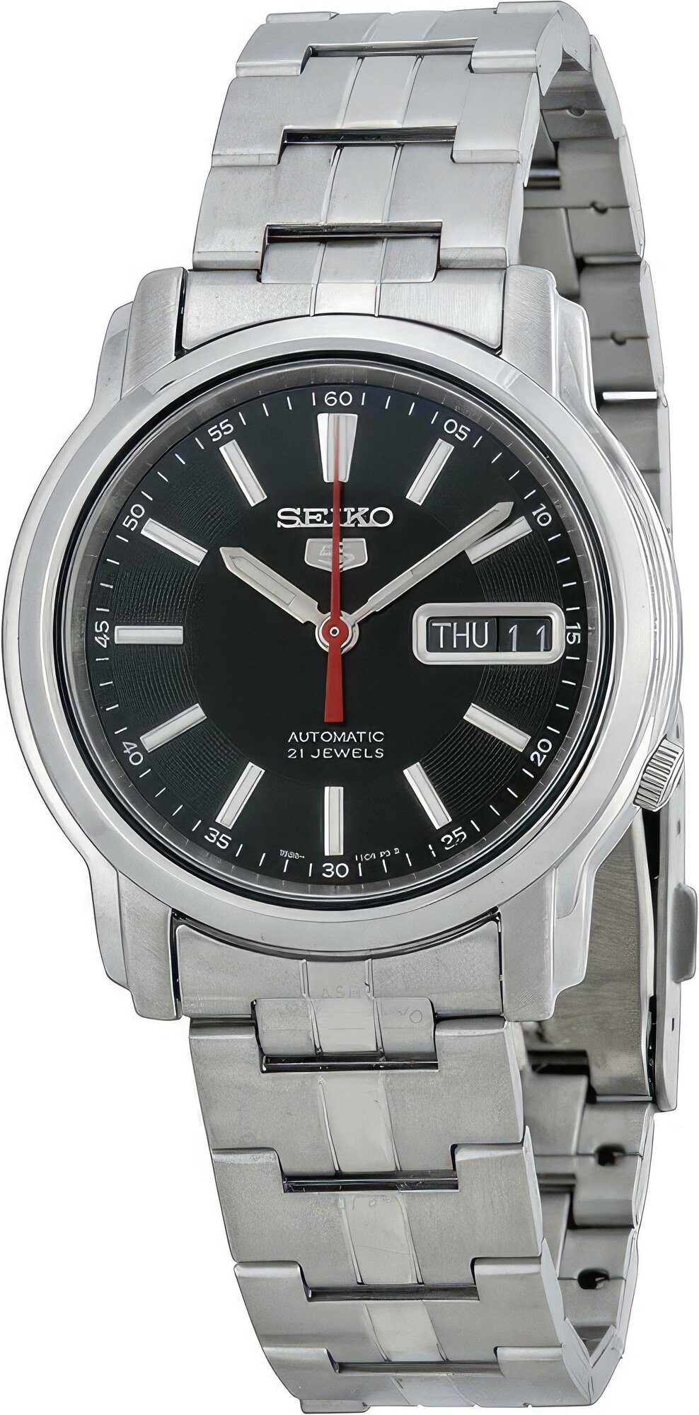 Наручные часы SEIKO SEIKO 5, серебряный — фото 1