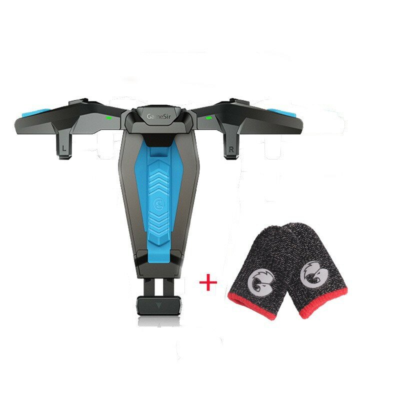 Игровой контроллер GameSir F4 Wolf Eagle с физической кнопкой непрерывной стрельбы и емкостной технологией для мобильных игр, портативный.