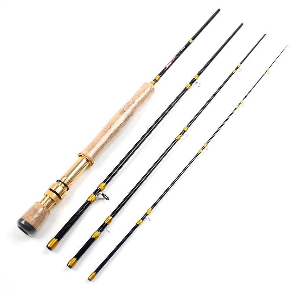 Shimano удочка для нахлыста, 2.10M, 4-х секционная