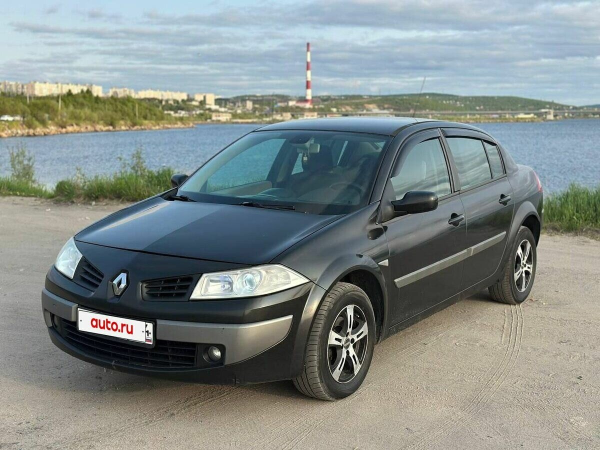 Дефлекторы для окон RENAULT MEGANE II 2002-2009 седан