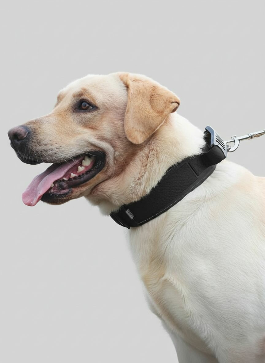 Ошейник для собак крупных пород широкий NicePets