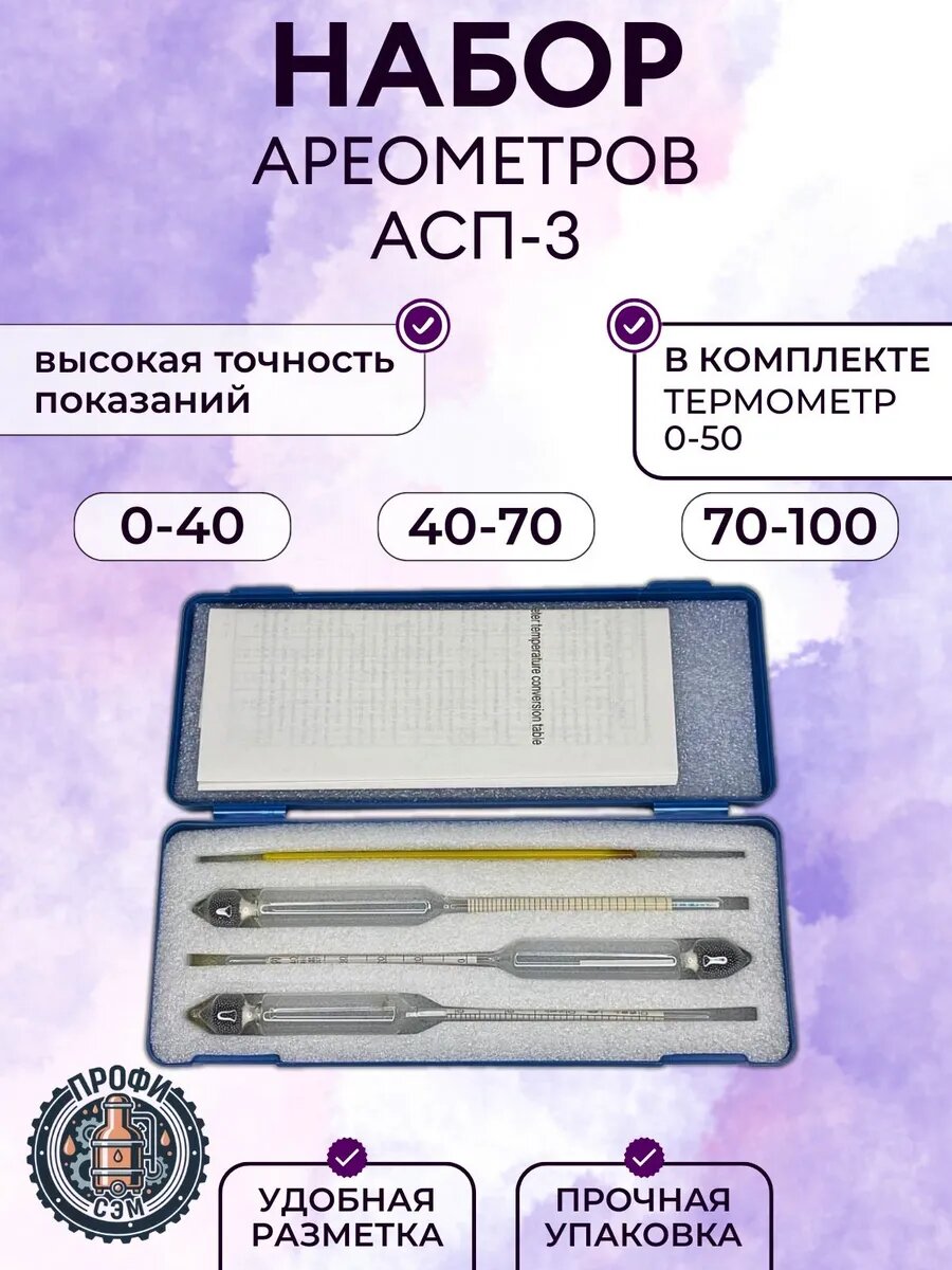 Спиртометр для самогона профессиональный