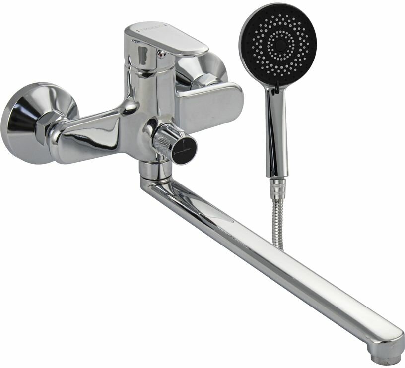 Смеситель для ванны магнус ART8870 ЦАМ Хром