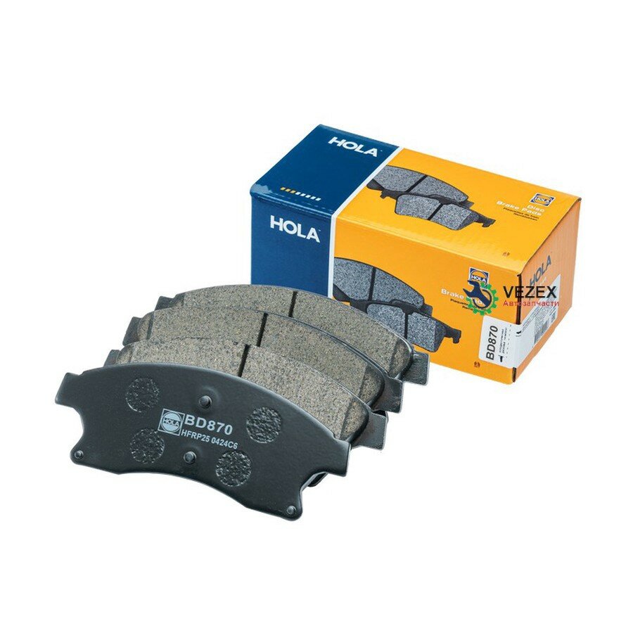 HOLA BD870 Колодки тормозные дисковые