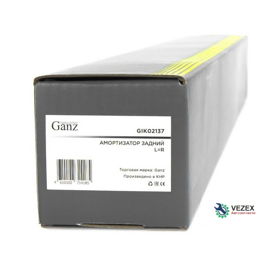 GANZ GIK02137 Амортизатор задний (газомасляный) L=R MITSUBISHI Pajero GANZ GIK02137