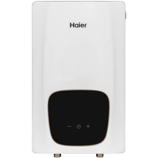 Проточный водонагреватель Haier электрический, , проточный, POWER-EI9, с электронным управлением и сухим ТЭНом, цвет-белый