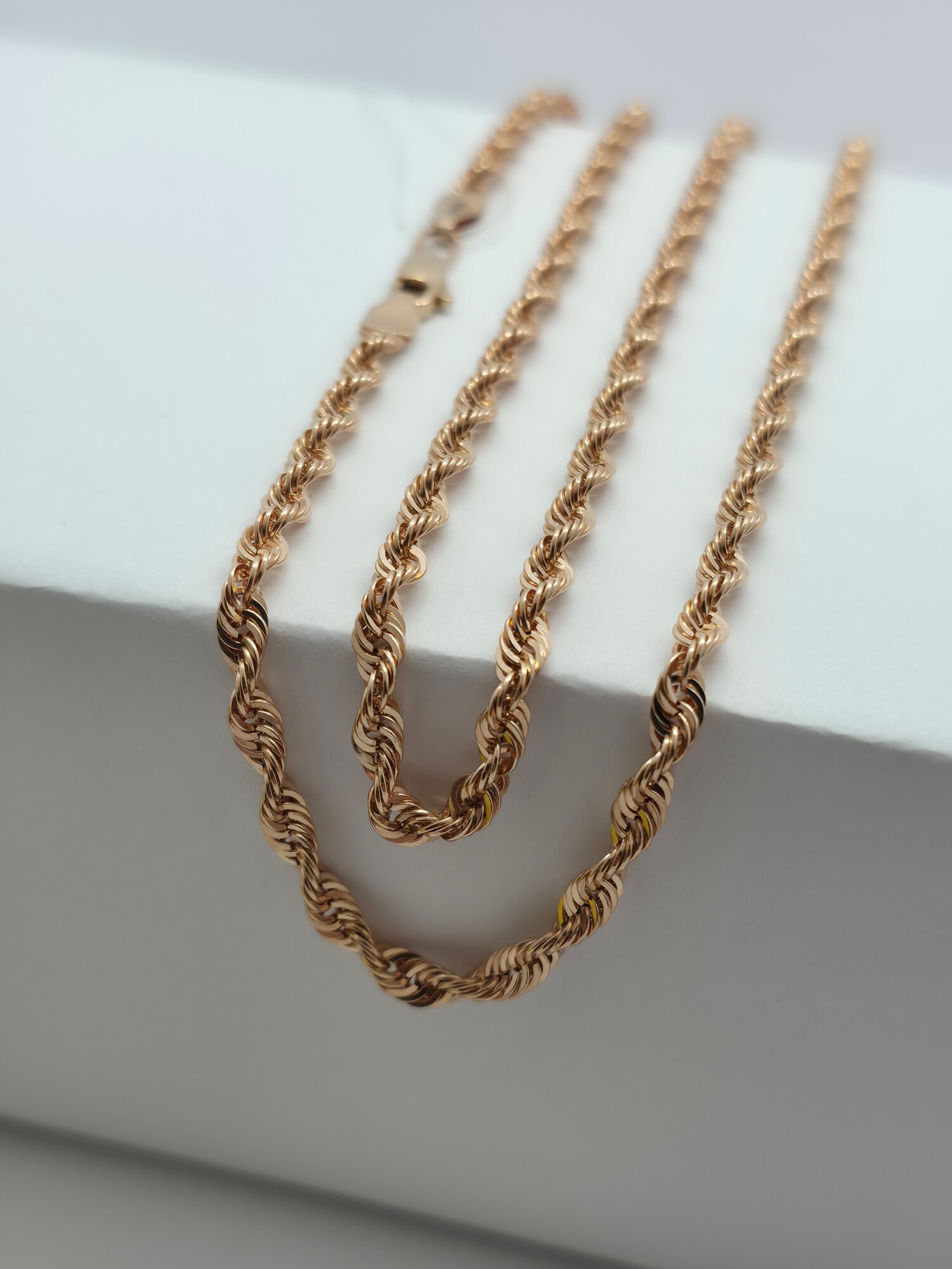 Цепь красное золото, 585 проба