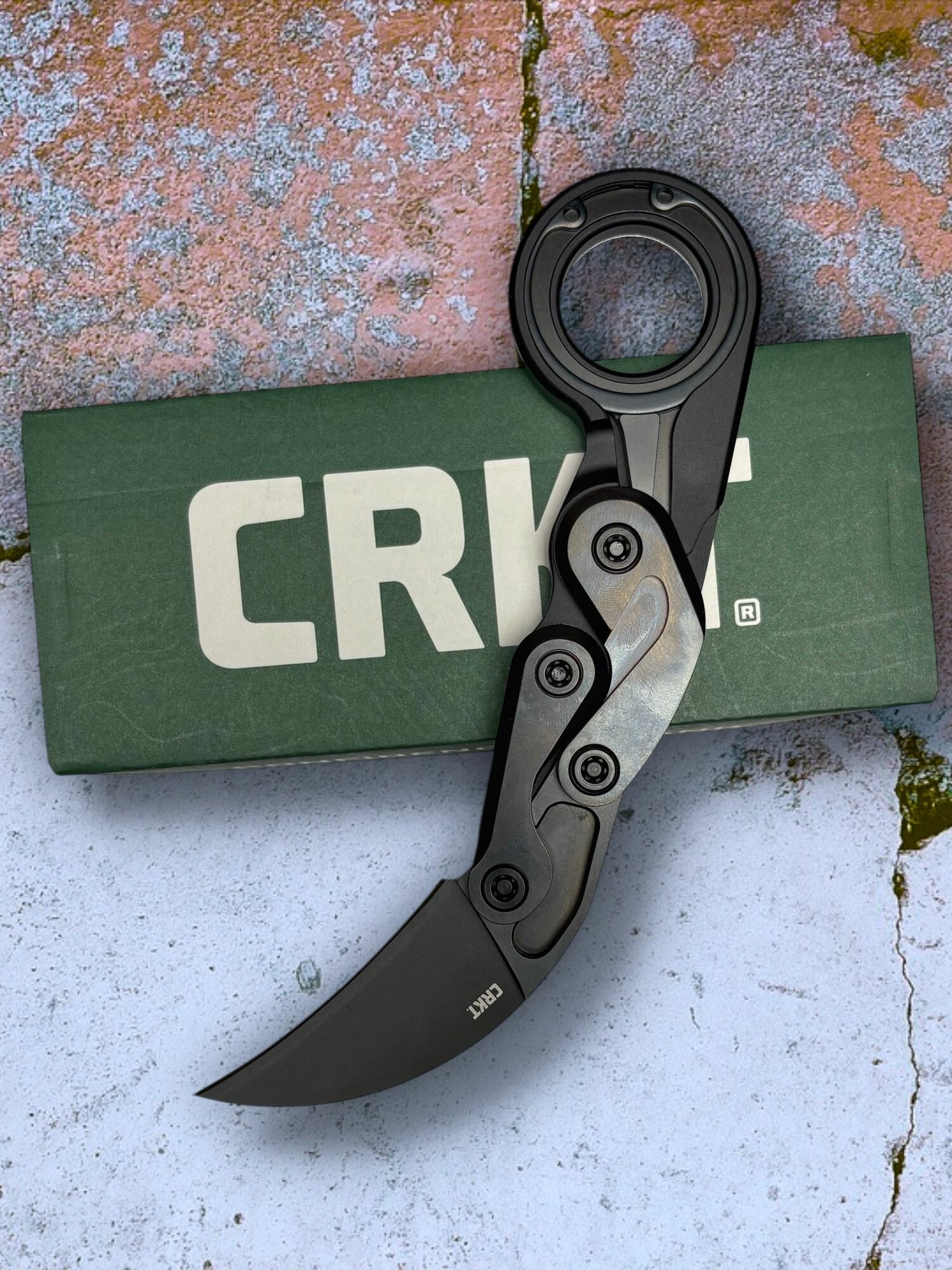 Складной нож CRKT Provoke Aluminum Black, 4040