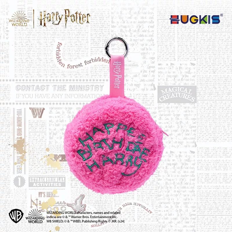 Гарри Поттер 10 см фигурка в виде торта, официальный лицензированный подарок, мягкий аксессуар для дня рождения,