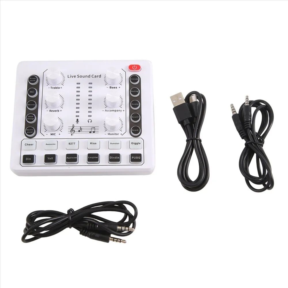 Аудиоинтерфейс M8, Оборудование Для Подкастов, С Микрофонным Предусилител