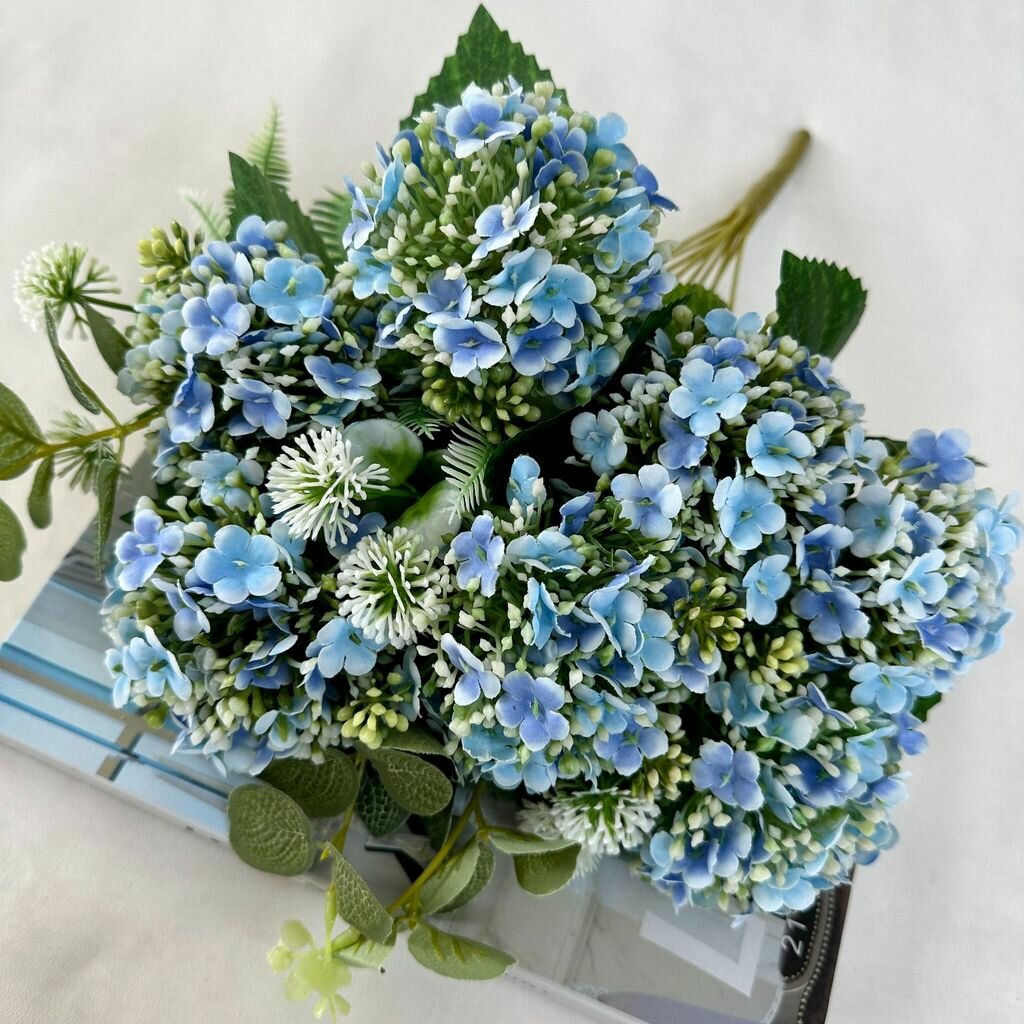 Вибурнум макроцефалум форчун флора для домашнего оформления и свадебных мероприятий светло-синий