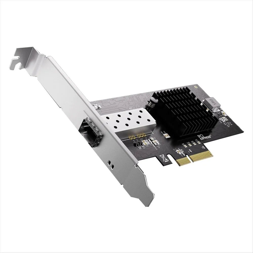 Серверная Сетевая Карта SFP+ 10 ГБ M.2PCIE 4X, Чип 82599 Для Настольного Компьютера
