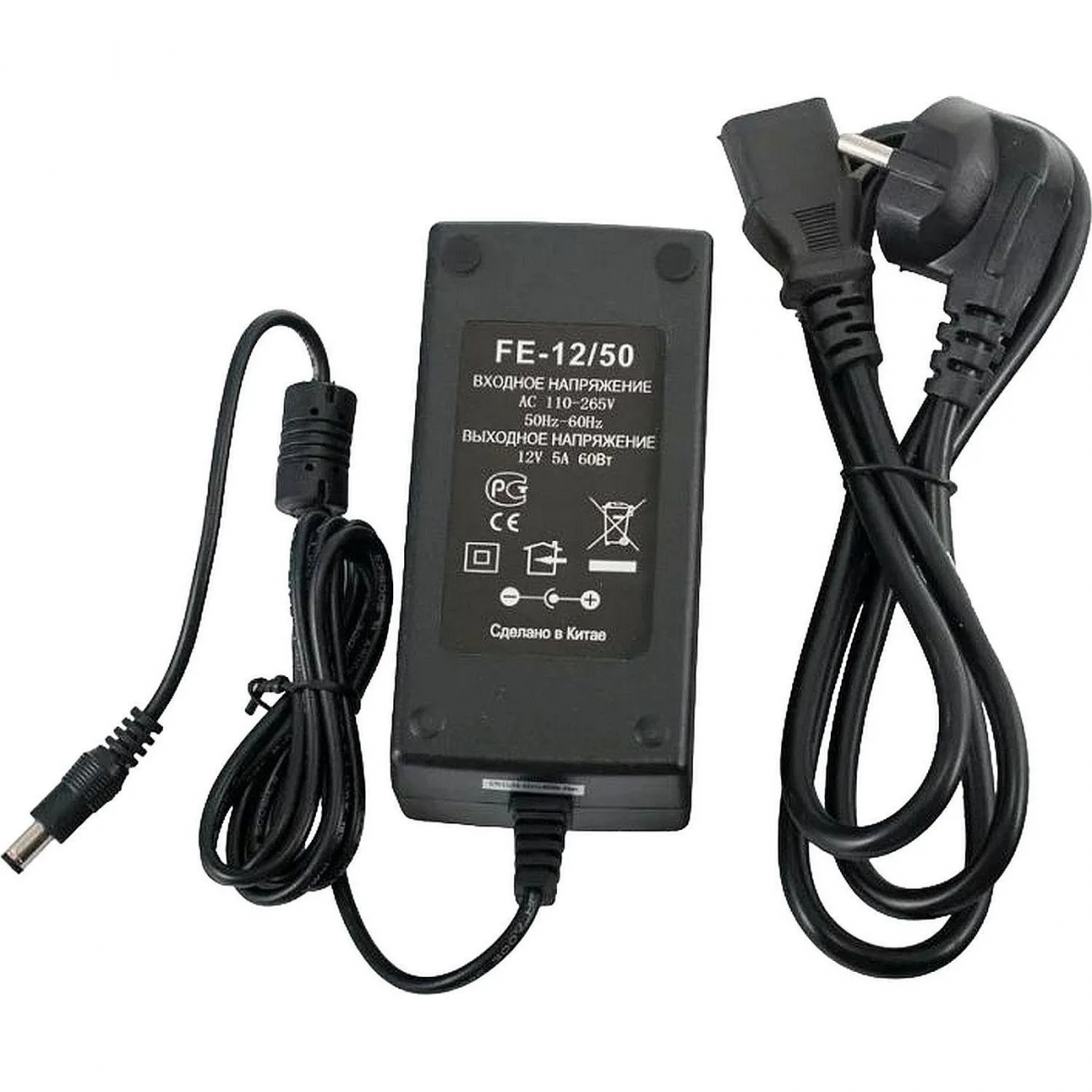 Блок питания Falcon Eye FE-12/50 5 А импульсный 1011653 00-00106418