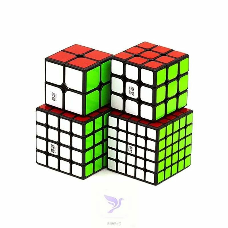 Набор головоломок кубиков Рубика MoFangGe Qi 2x2-5x5，（Рекомендуемые качественные продукты）