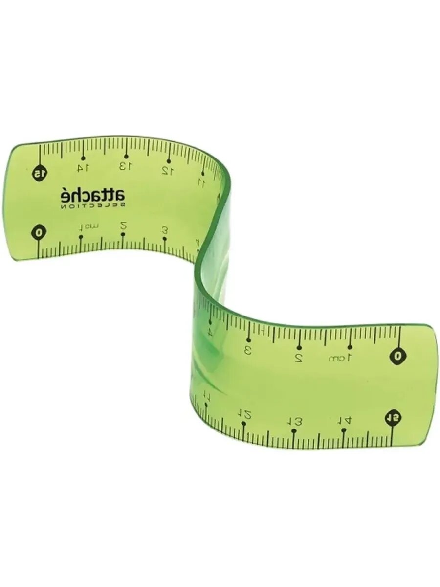 Гибкая линейка для точных измерений 30см