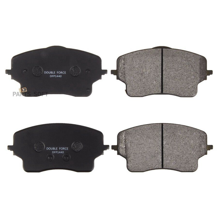 DOUBLE-FORCE DFP1440 Колодки тормозные дисковые передние Double Force