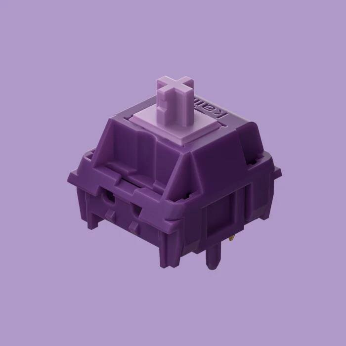 Kailh Purple Potato механические переключатели для клавиатуры 5-контактные 63,5 г на переключатель Официальный стандарт