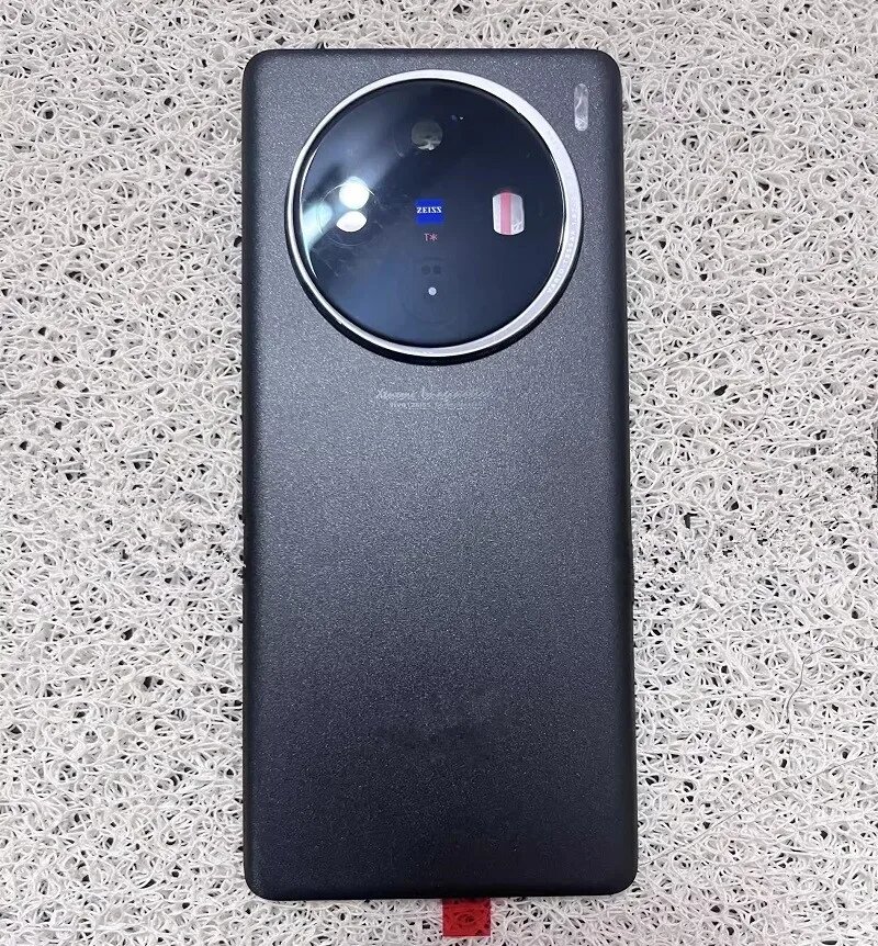 Черный корпус Vivo X100, задняя крышка с объективом