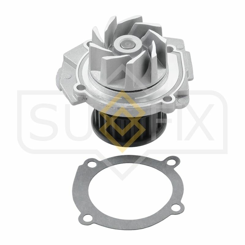 SUFIX Насос водяного охлаждения (помпа) для FIAT Brava 1.2 98-02, Bravo I-II 1.2-1.4 07-14, Doblo 1.2-1.4 01>, Idea 1.2-1.4 04>, Linea 1.4 07>, Panda 1.1-1.2 01>, Punto 1.2-1.4 97>, Albea 1.4 07-09, Stilo 1.4