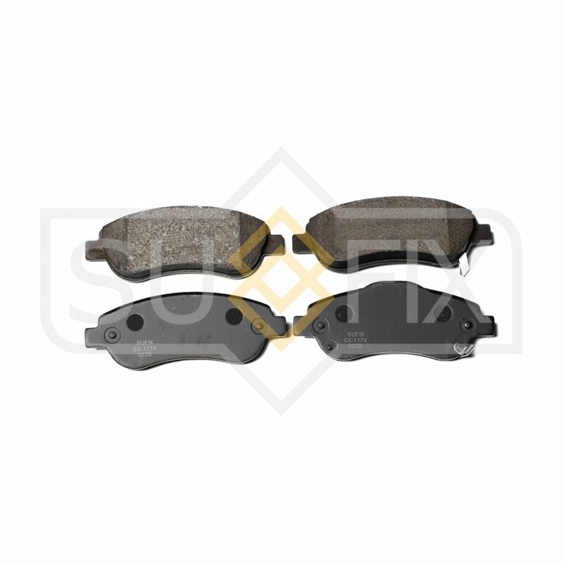 SUFIX Колодки тормозные передние для HONDA CR-V 2.0-2.4 06>