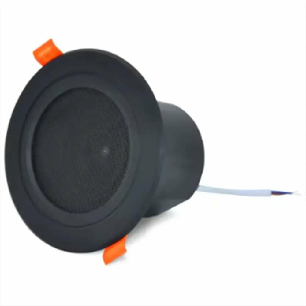 3-дюймовая потолочная домашняя акустическая система мощностью 10 Вт, влагозащищенная, полнодиапазонная, с чехлом, стильная домашняя аудиосистема, черная.