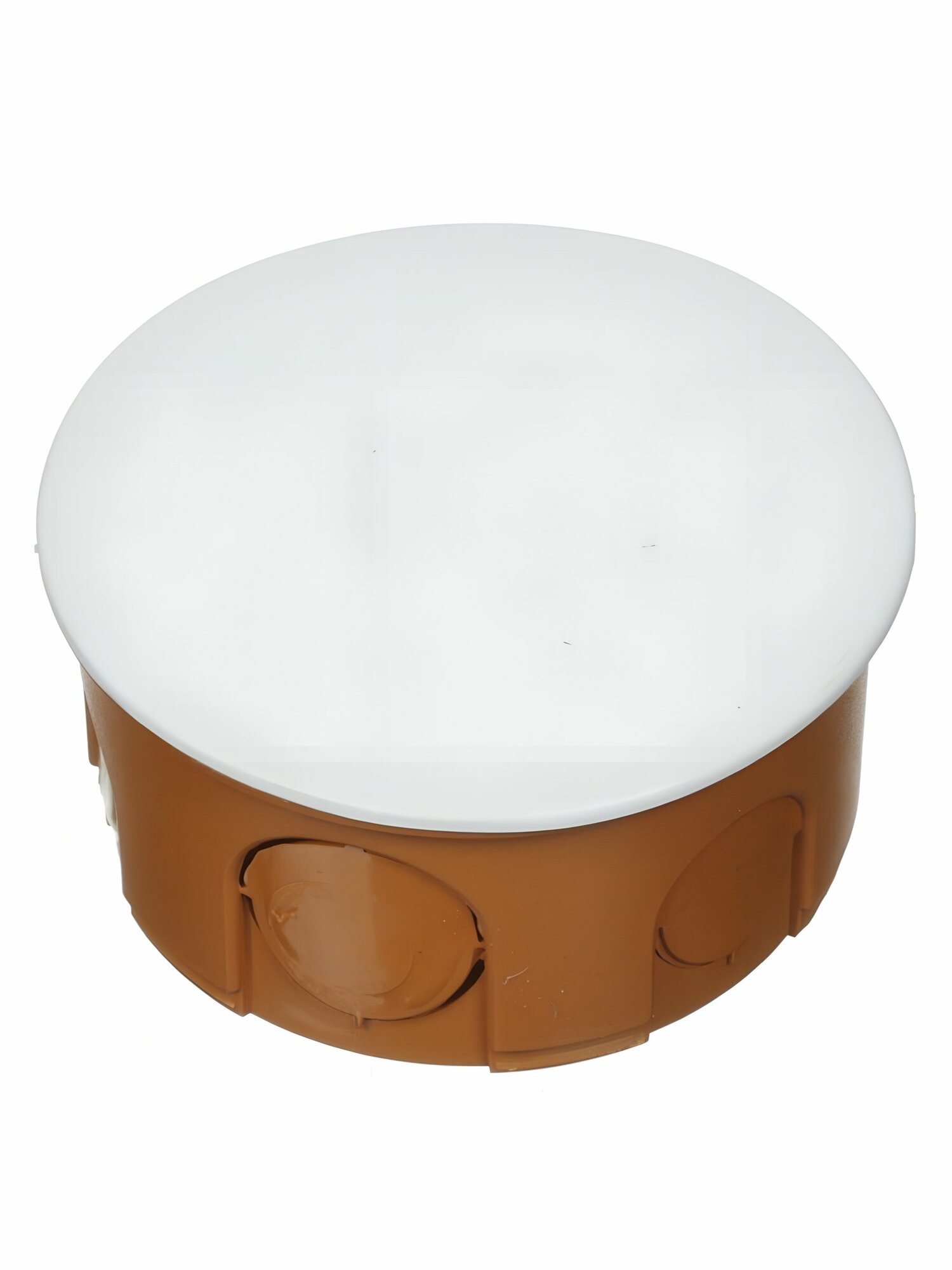 Коробка распаячная, скрытая, диаметр 80 мм, 40 мм, TDM Electric, с крышкой, IP20, SQ1402-1007